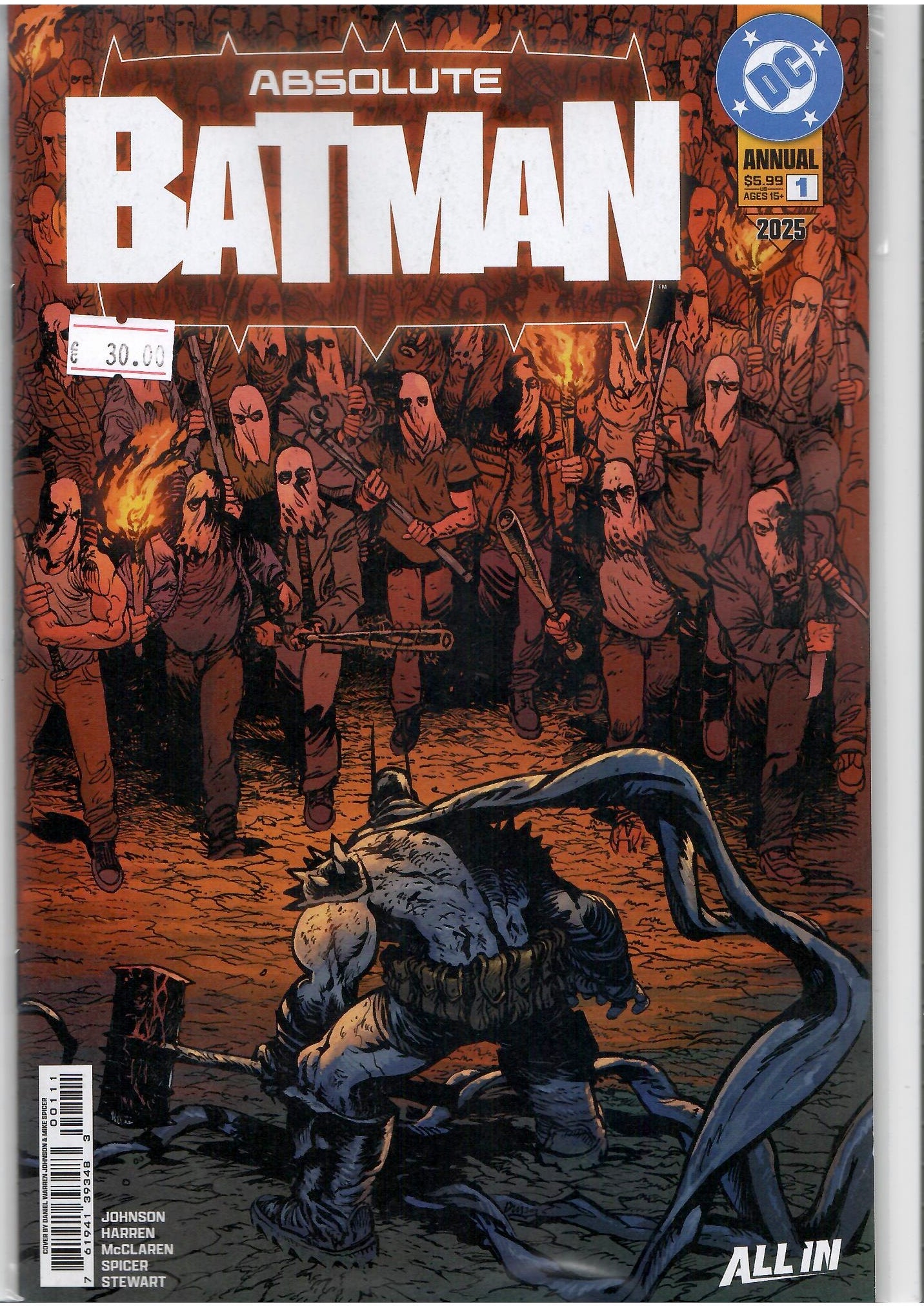 Absolute Batman Annual #1 (2025) 1° print NM – French Comics Lovers