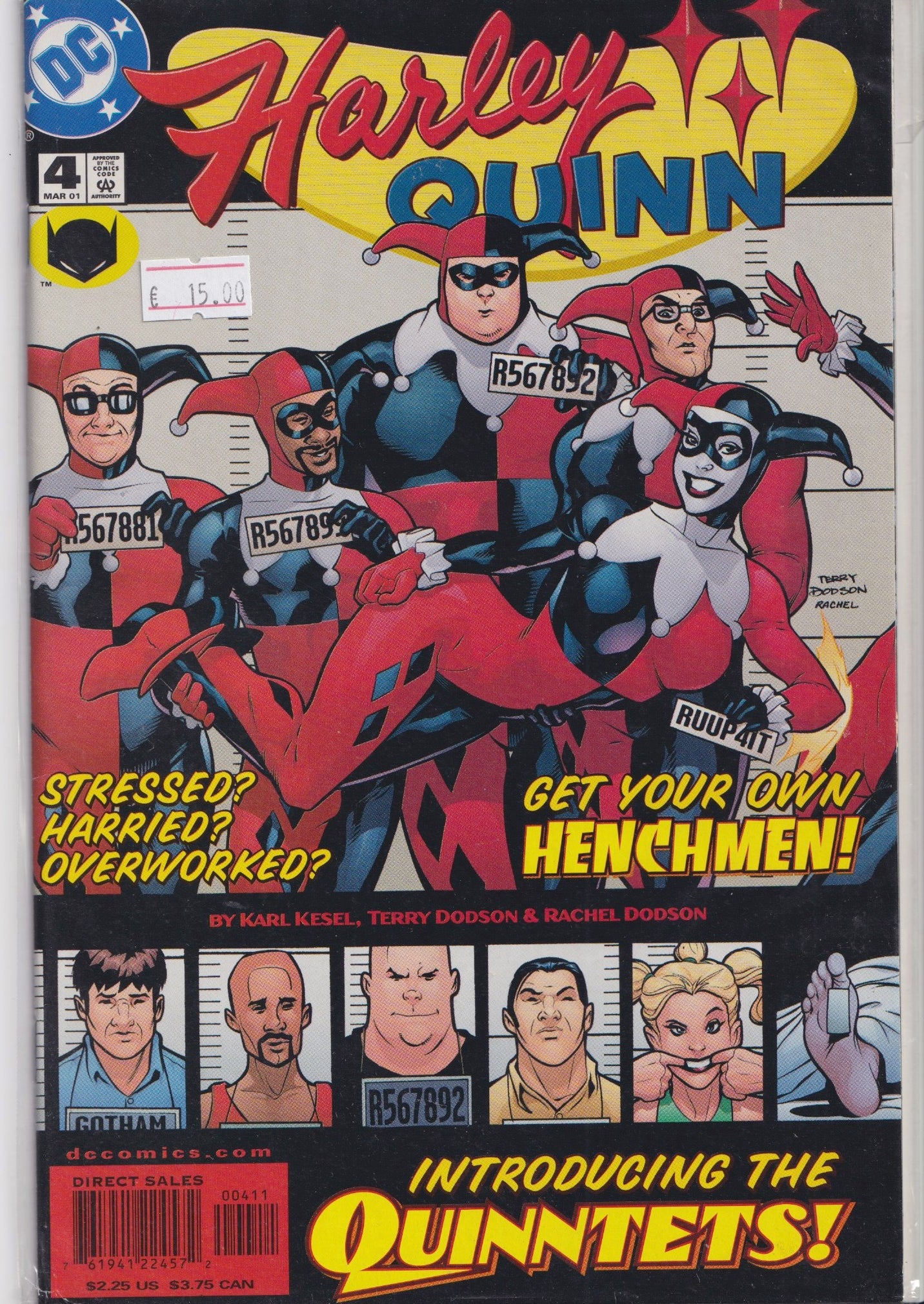 Harley Quinn #4 (2001) Very Fine – French Comics Lovers