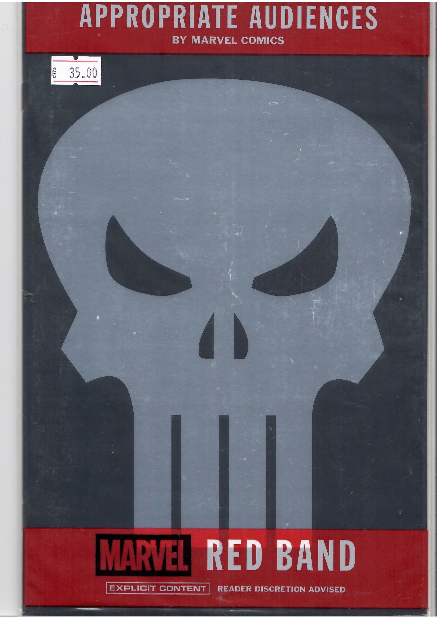 Punisher Red Band #1 (2025) Foil polybag variant NM – French Comics Lovers